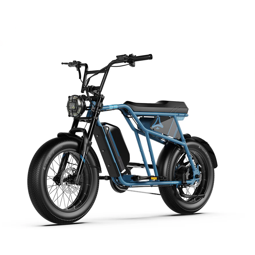 美國A-spadz Cavet Air 智能電動輔助自行車-夜幕藍